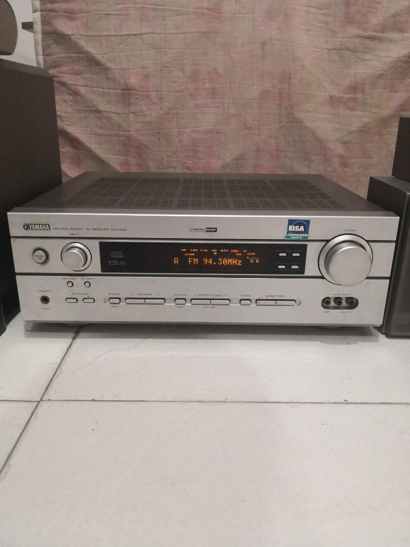 Yamaha Amplifier / AV Receiver RX-V440, Audio, Soundbars, Speakers ...