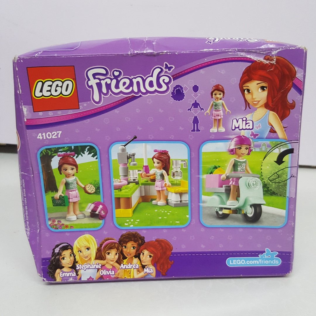 未開盒 Lego Friends Mia 41027, 興趣及遊戲, 玩具 & 遊戲類 - Carousell