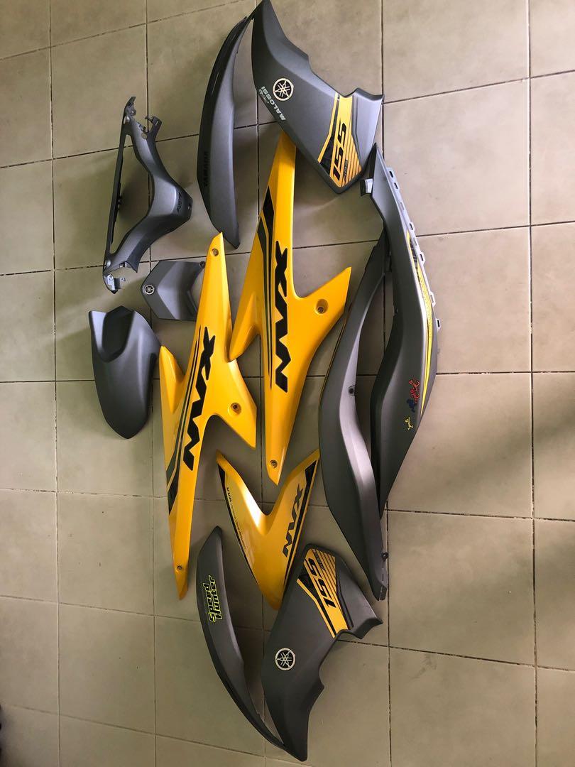 Aerox original motor coverset, Motorcycles, Motorcycle Accessories on ...