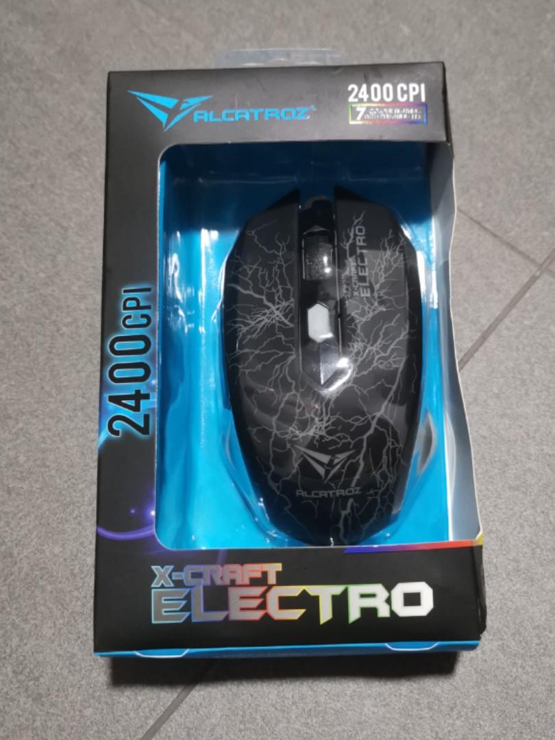 Alcatroz X-craft Electro Wired Mouse, Computers & Tech, Parts ...