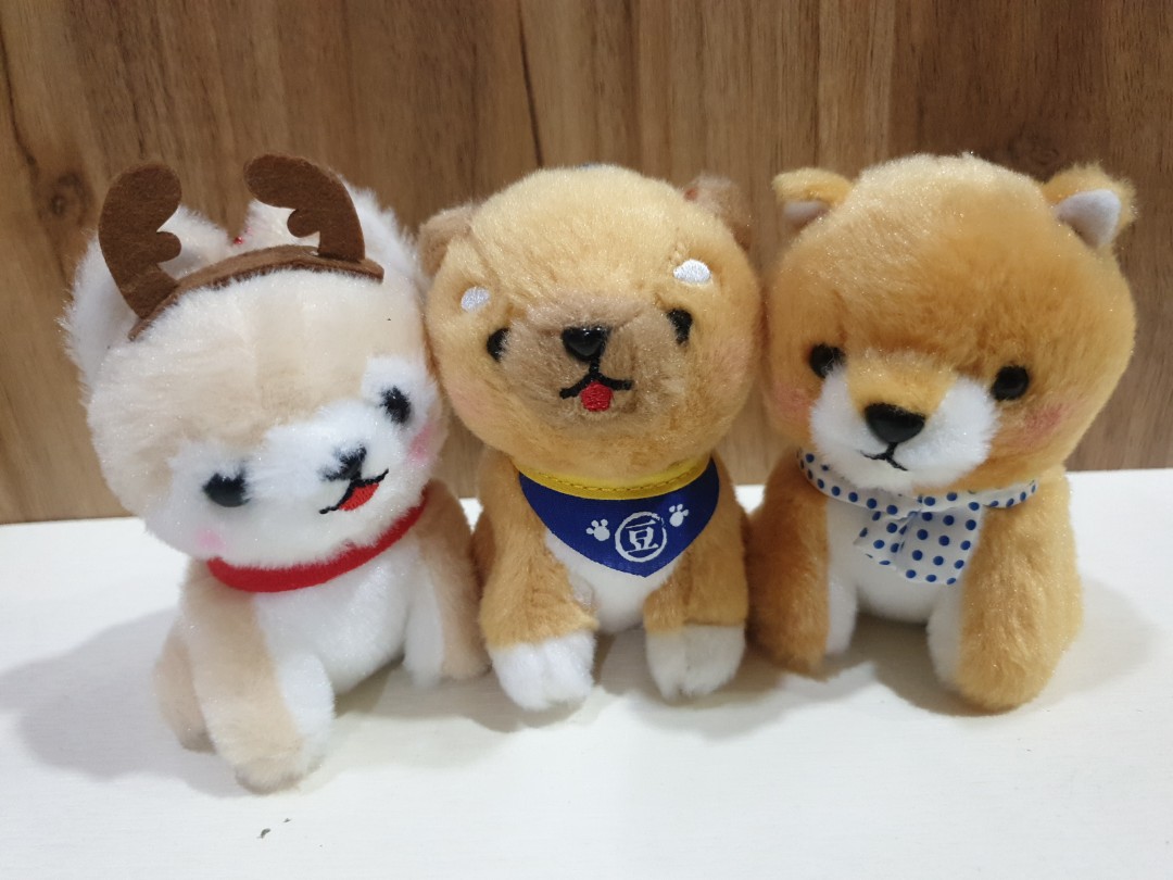Amuse Mameshiba Brothers plush keychain, Hobbies & Toys, Collectibles ...