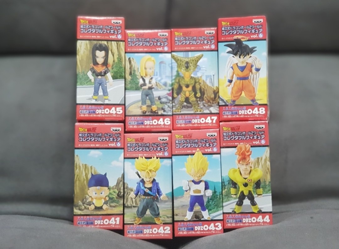 Banpresto Dragon Ball DWC World Collectible WCF Figure Vol.6 Set of 8 ...