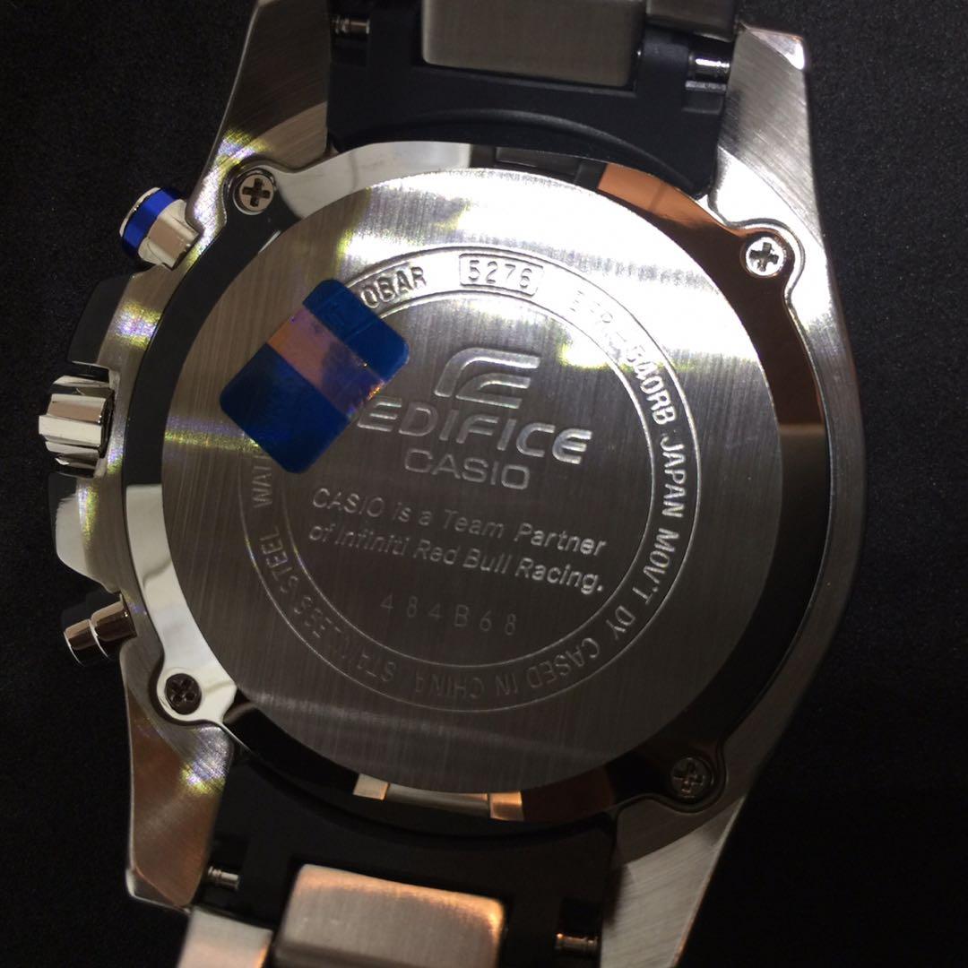 Casio Edifice Watch-Limited edition Infiniti Red Bull Racing (RRP-$399 ...
