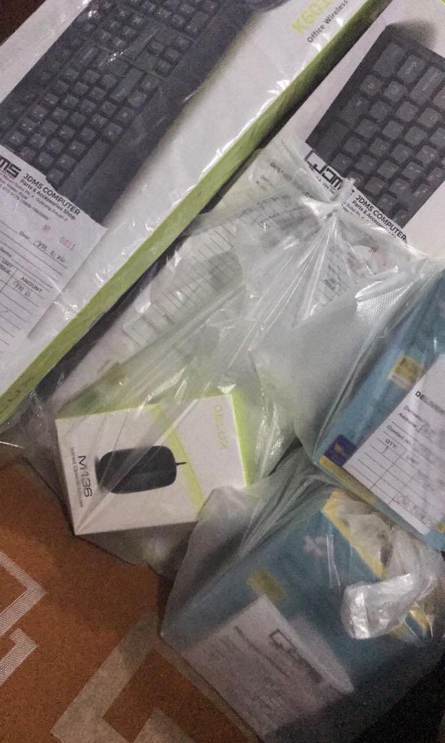 Combo Delux Keyboard and Mouse, Computers & Tech, Parts & Accessories ...