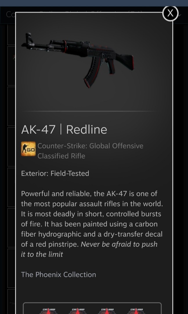 CSGO Skins | Ak-47 Red Line, Video Gaming, Gaming Accessories, Game ...
