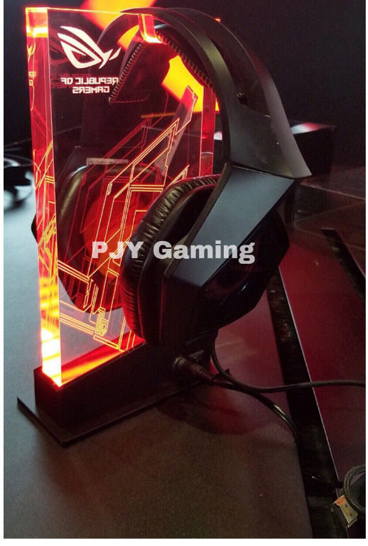 custom rog headset stand, Computers & Tech, Parts & Accessories ...