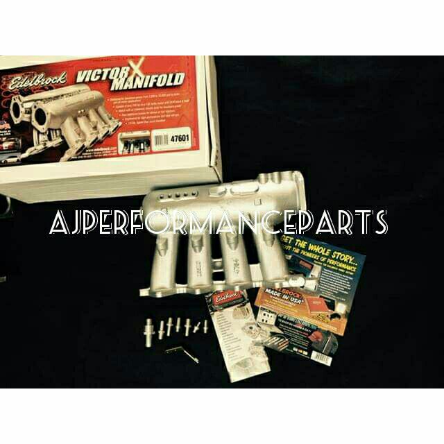 EDELBROCK Victor X Racing Intake Manifold Mitsubishi 4g93, Auto ...