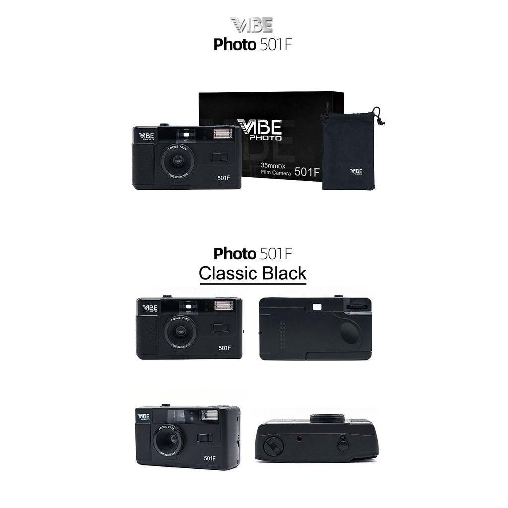 Film camera [Vibe Photo 35mm 501F], Photography, Cameras on Carousell