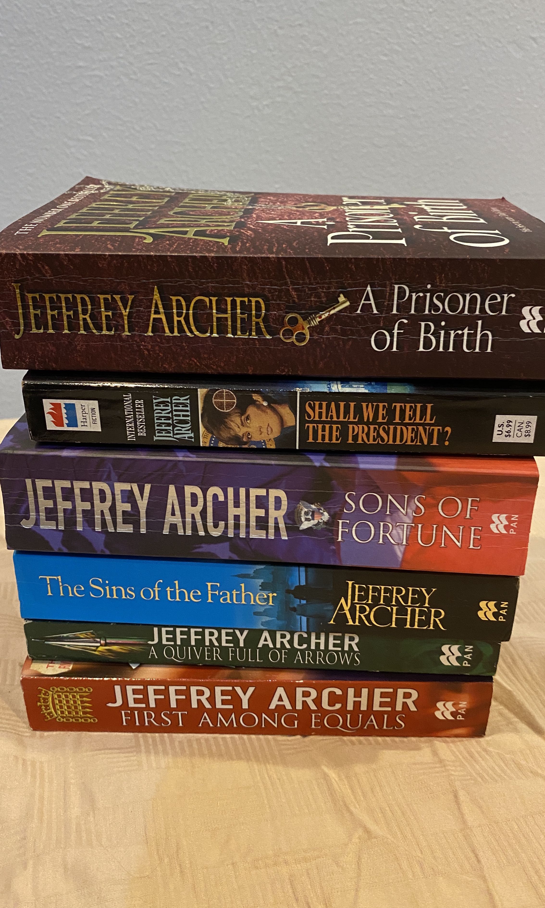 Jeffrey Archer, Hobbies & Toys, Books & Magazines, Storybooks on Carousell