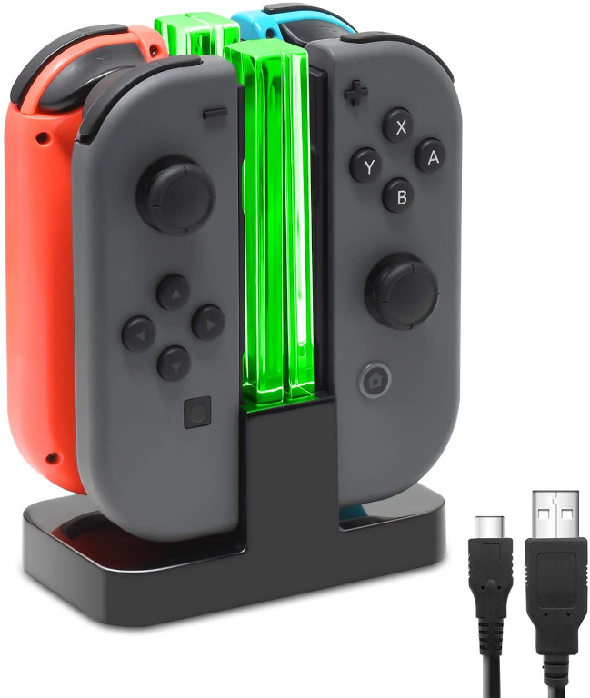 Joy Con LED Lamp Post Charging Dock, Video Gaming, Gaming Accessories ...