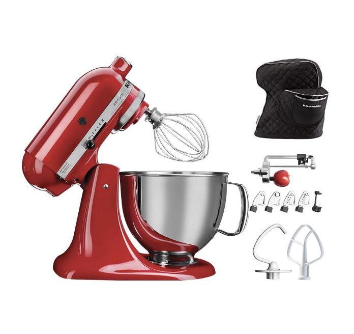 KitchenAid Stand Mixer 5KSM125 + accessories, Home Appliances ...