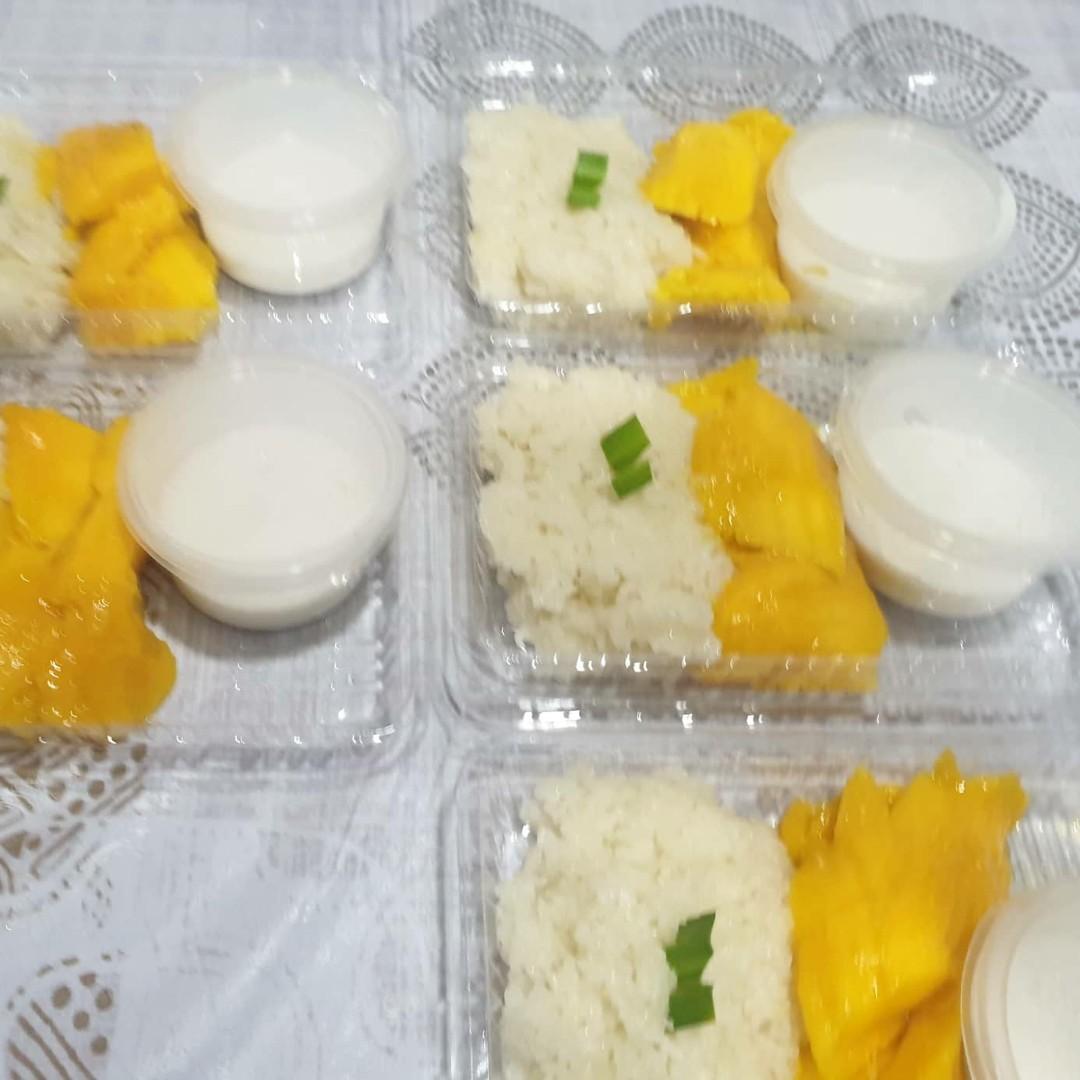 Mango Sticky Rice, Food & Drinks, Packaged & Instant Food on Carousell