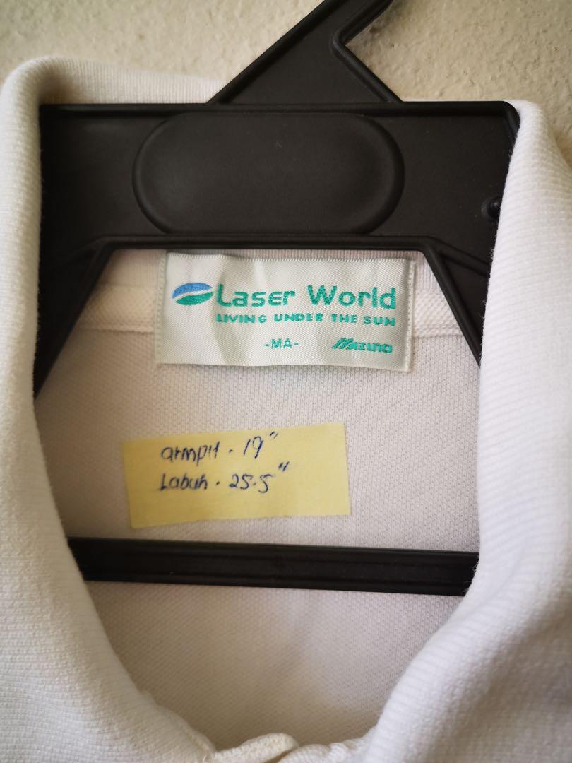 Mizuno lazer world golf polo shirt, Men's Fashion, Tops & Sets, Tshirts ...