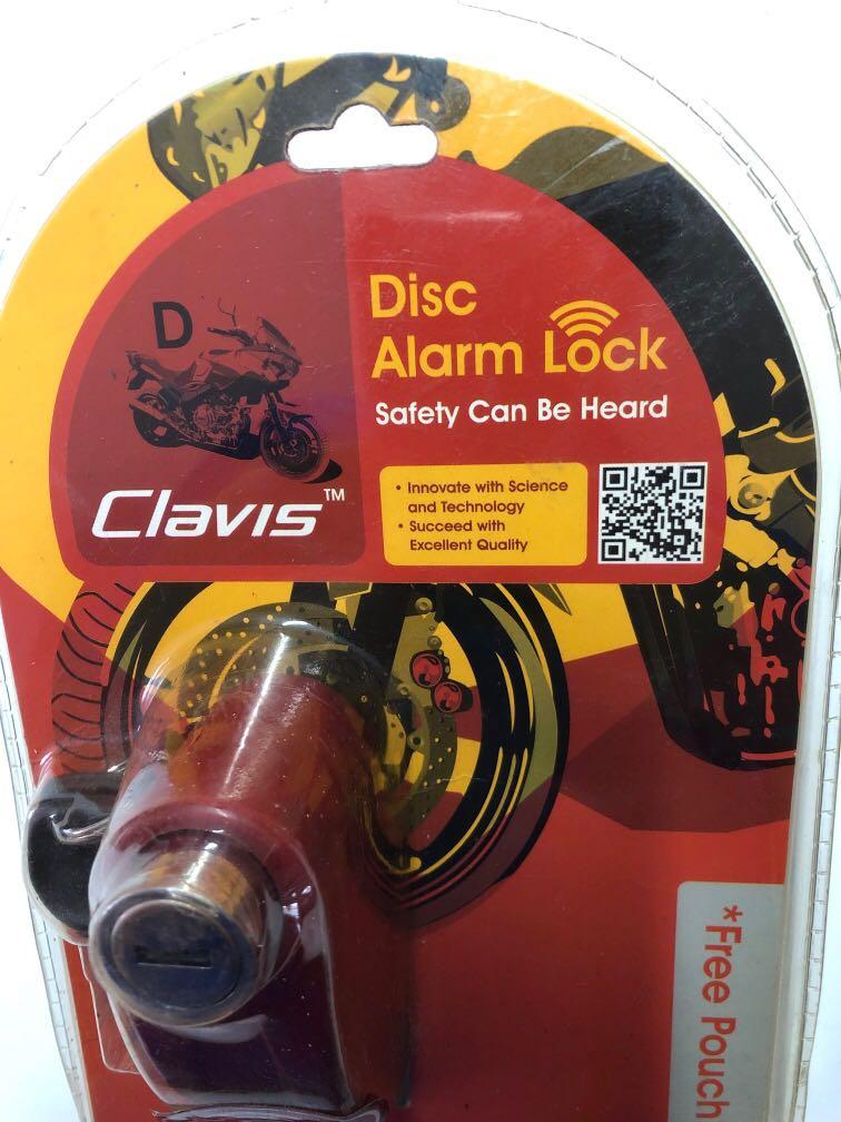 Motorcycle Disc Alarm Lock, Motorcycles, Motorcycle Accessories on ...