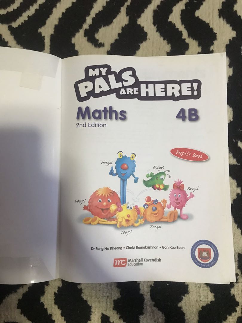 My Pals are Here 4B (Maths 2nd Edition), Hobbies & Toys, Books ...