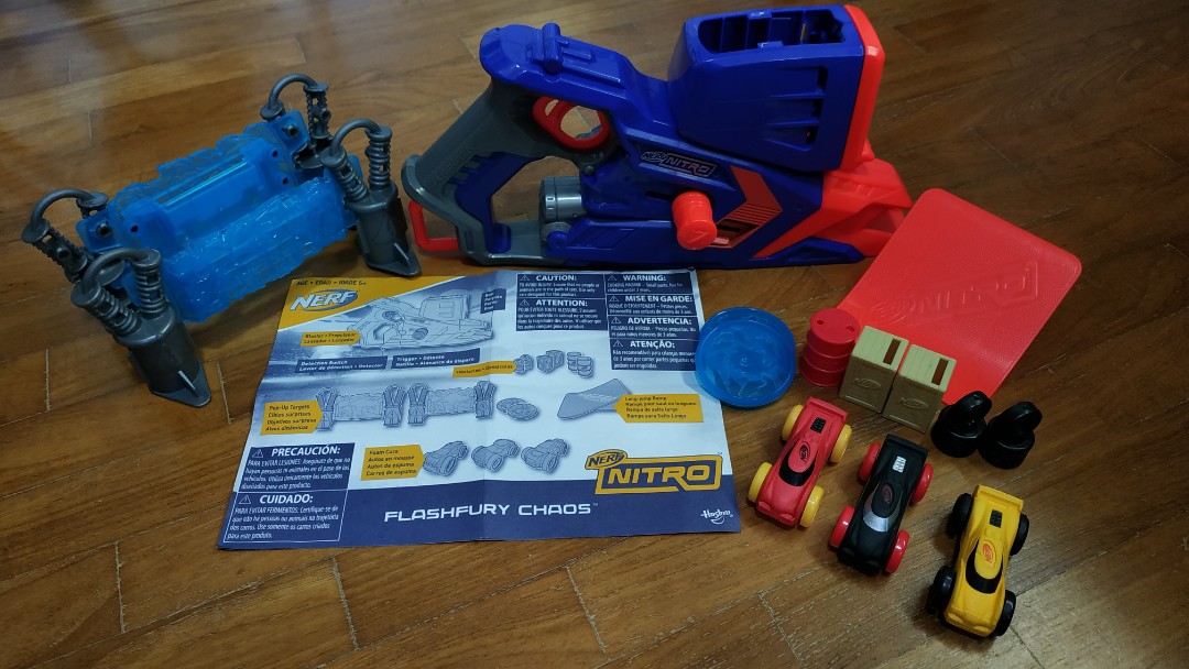 NERF - Flashfury Chaos Car Launcher, Hobbies & Toys, Toys & Games on ...