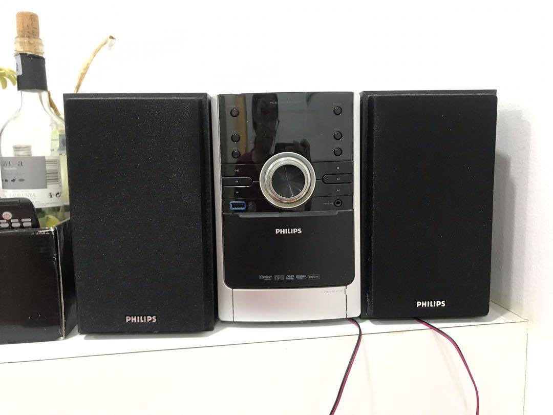 Philips micro music system, TV & Home Appliances, TV & Entertainment ...