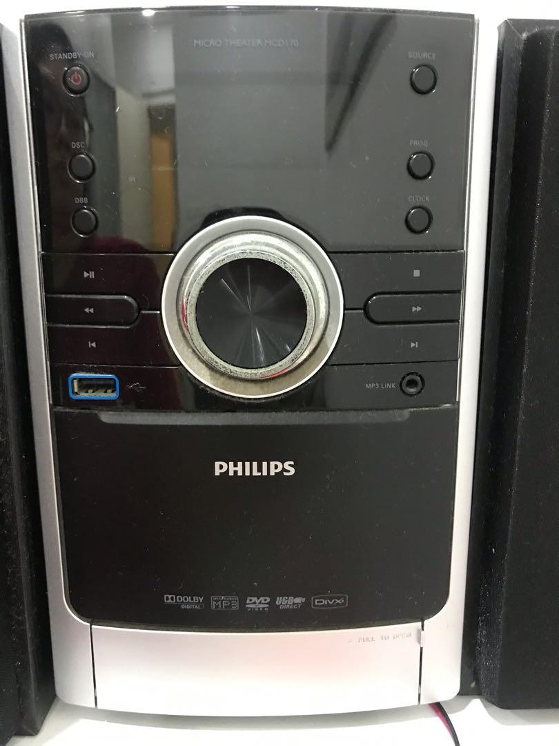Philips micro music system, TV & Home Appliances, TV & Entertainment ...