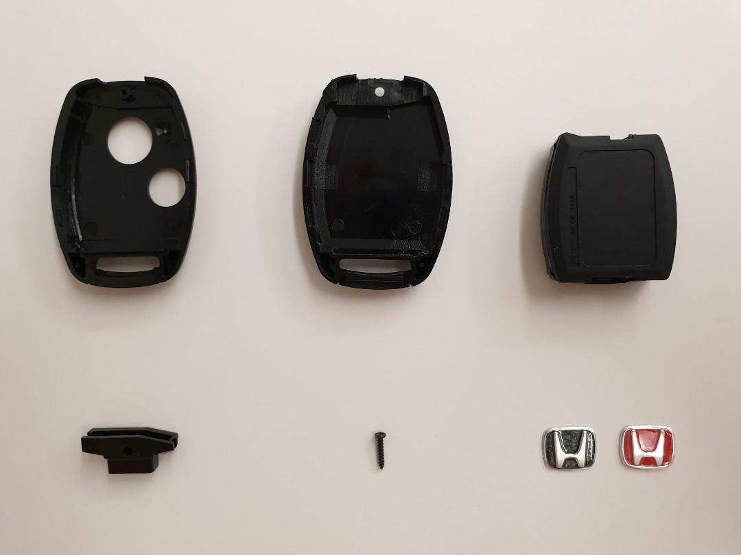 Replacement Key Casing for old Honda cars (extra red emblem), Car ...