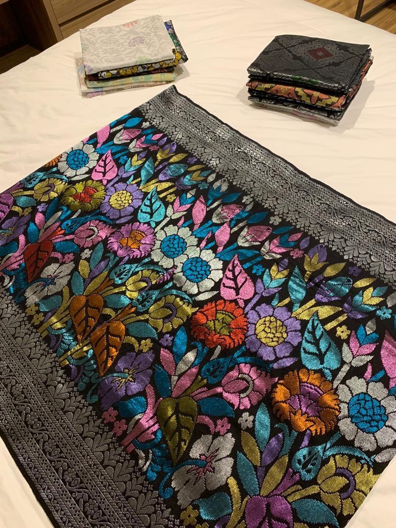 Sampin Songket Royale, Men's Fashion, Muslim Wear, Baju Melayu on Carousell