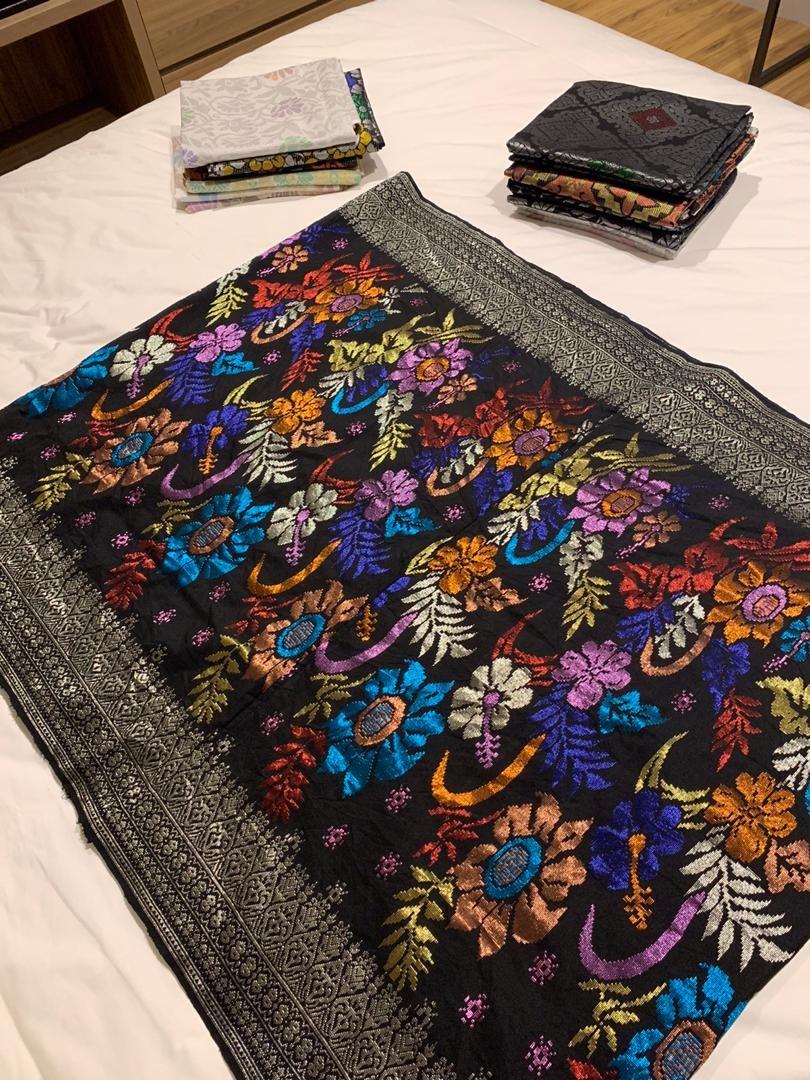 Sampin Songket Royale, Men's Fashion, Muslim Wear, Baju Melayu on Carousell