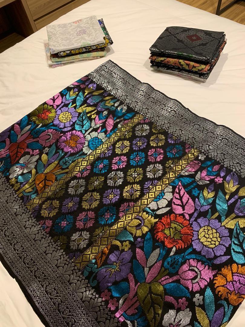 Sampin Songket Royale, Men's Fashion, Muslim Wear, Baju Melayu on Carousell