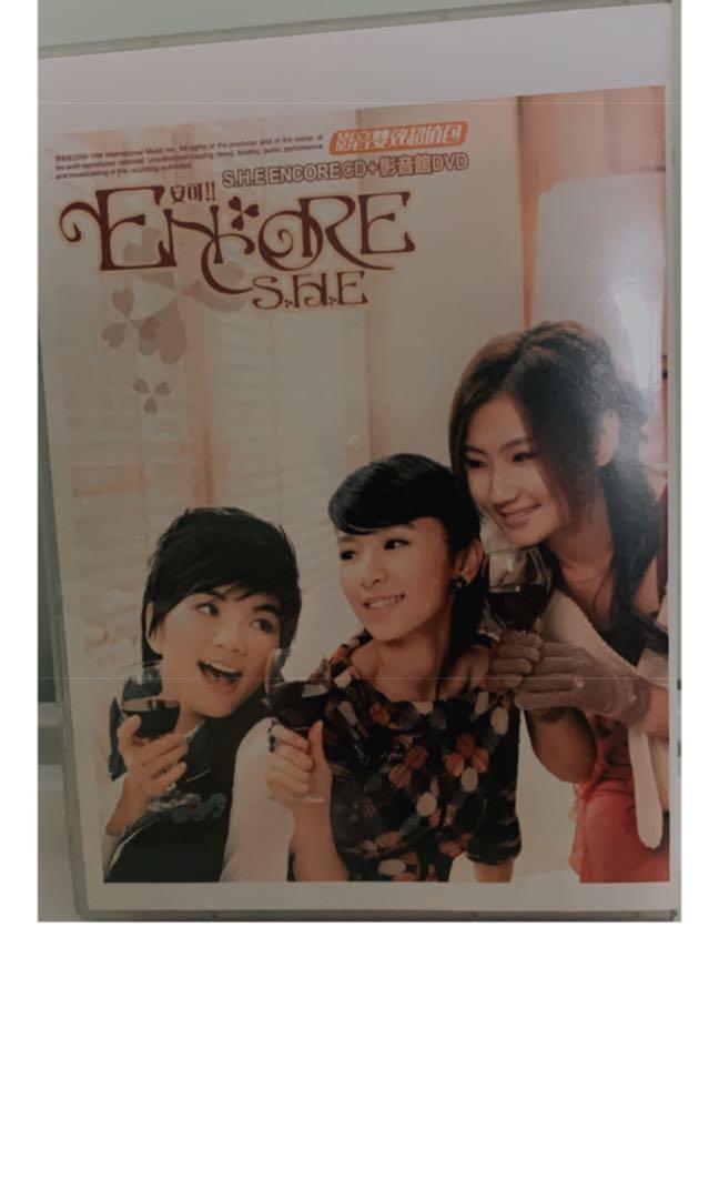 S.H.E Encore CD + DVD, Hobbies & Toys, Music & Media, CDs & DVDs on ...