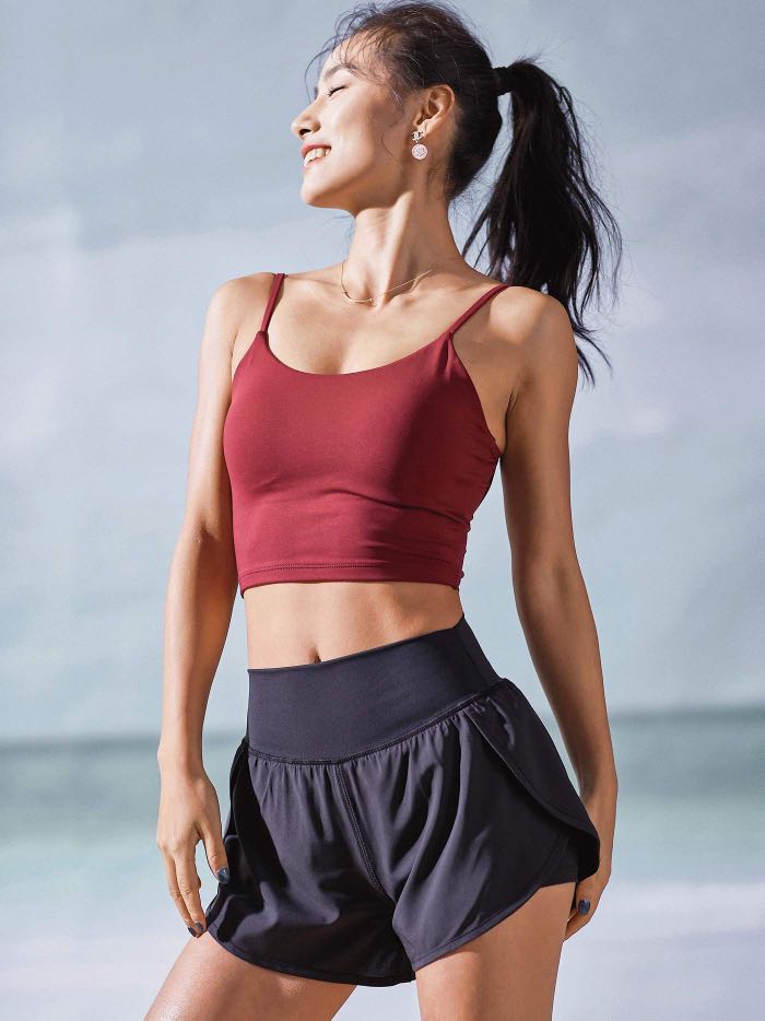 SLOLI Camisole Crossback Bra, Women's Fashion, Tops, Sleeveless on ...