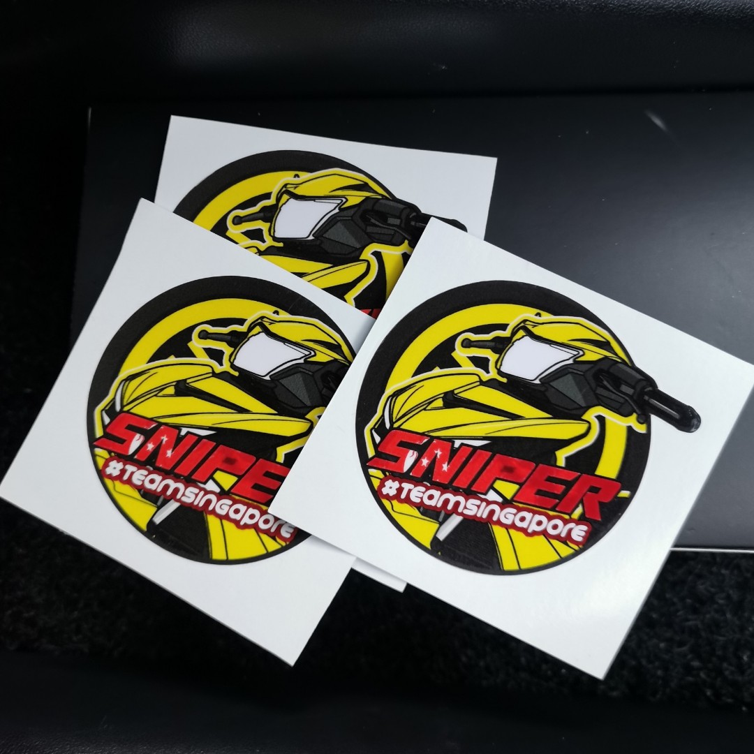 Sniper 150 (Sticker), Motorcycles, Motorcycle Accessories on Carousell