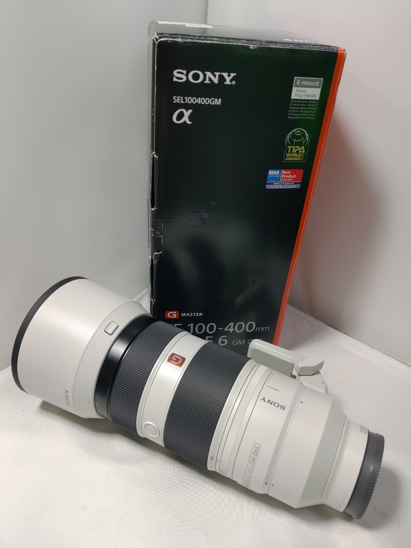 Sony 100-400mm F4.5-5.6 GM, 攝影器材, 鏡頭及裝備 - Carousell