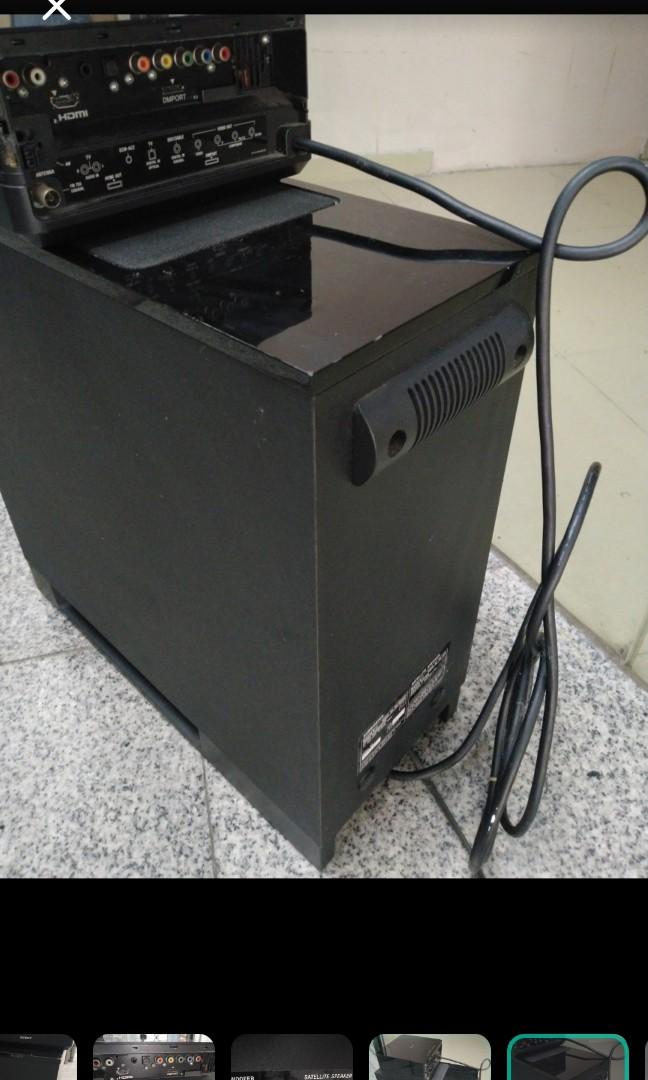 Sony DVD receiver HCD-IS10 + Sony subwoofer SA-WSIS10, 音響器材, 可攜式音響設備 ...