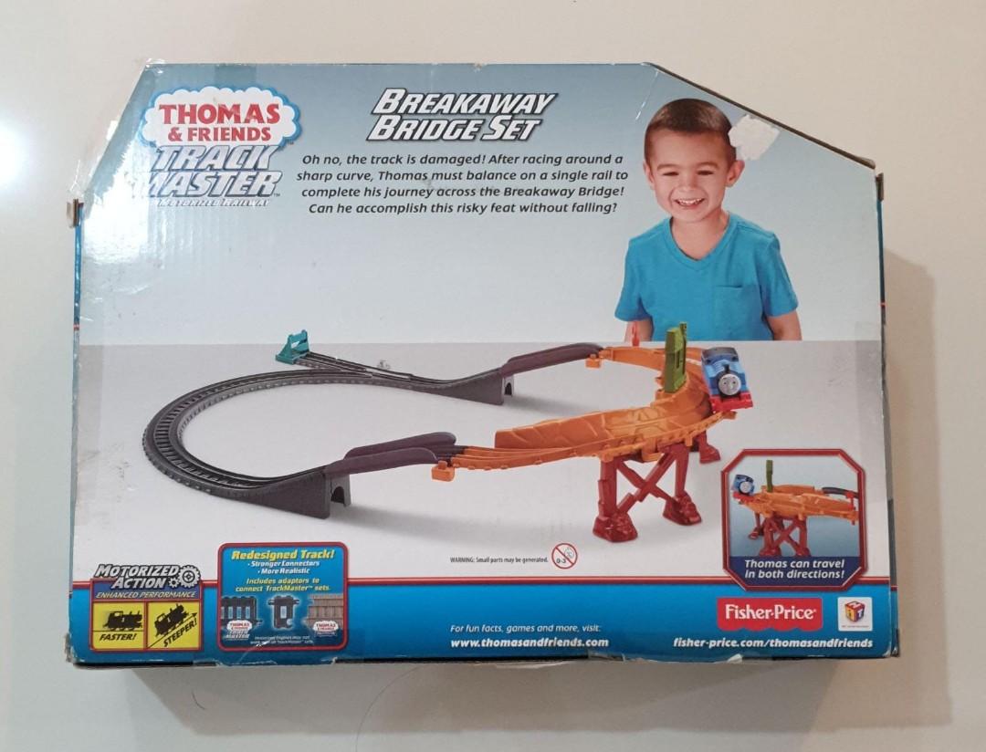 Thomas & Friends CDB59 - Trackmaster Breakaway Bridge Set, Hobbies ...