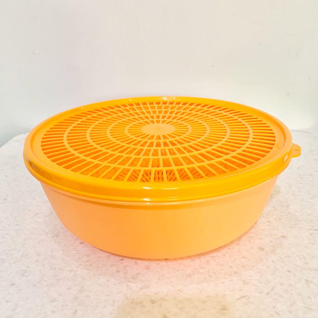 Tupperware Vegetables Colander (4 litres / 1 Pcs) Orange container ...