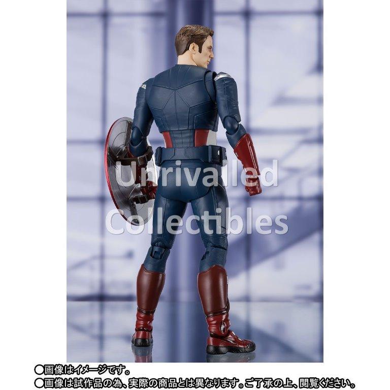[In Hand] Bandai S.H.Figuarts Figuarts SHF Avengers: Endgame - Captain America (CAP vs CAP ...