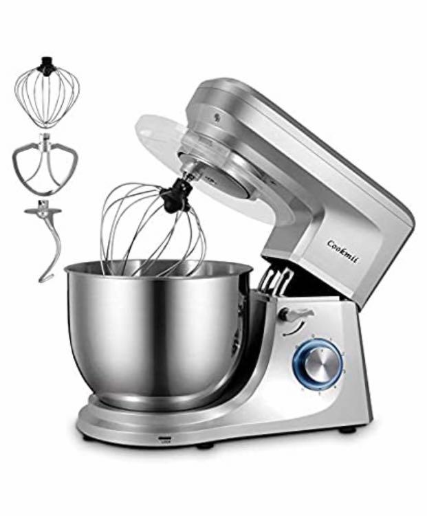 (35) Cookmii Stand Mixer, 1800W High Power Food Mixer, Tilt-Head ...