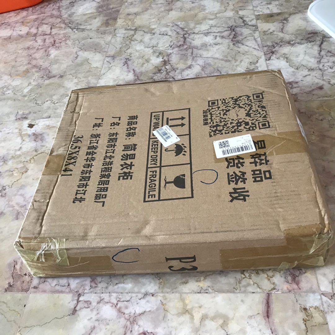 3 tiered shelf (White) - Compactly packed, Furniture, Shelves & Drawers ...