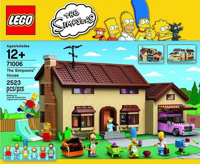 LEGO 樂高 71006 THE SIMPSONS HOUSE, 書籍、休閒與玩具, 玩具、公仔、桌遊在旋轉拍賣