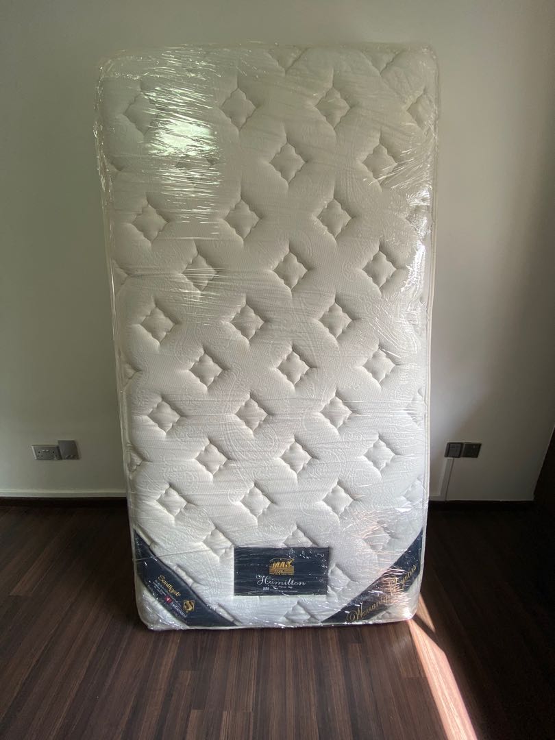 Bed (Super Single) Matress and Bed, Furniture & Home Living, Furniture ...