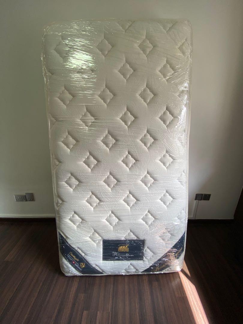 Bed (Super Single) Matress and Bed, Furniture & Home Living, Furniture ...