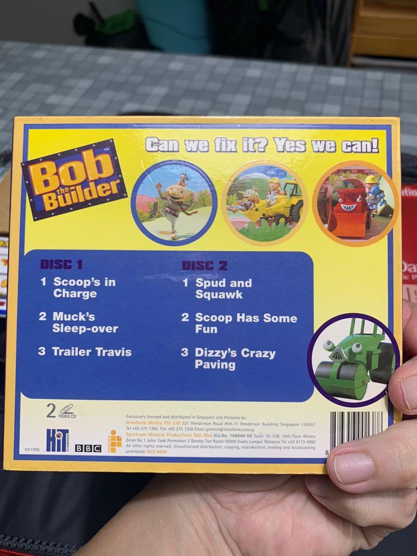 Bob the builder (2 vcd), Hobbies & Toys, Music & Media, CDs & DVDs on ...