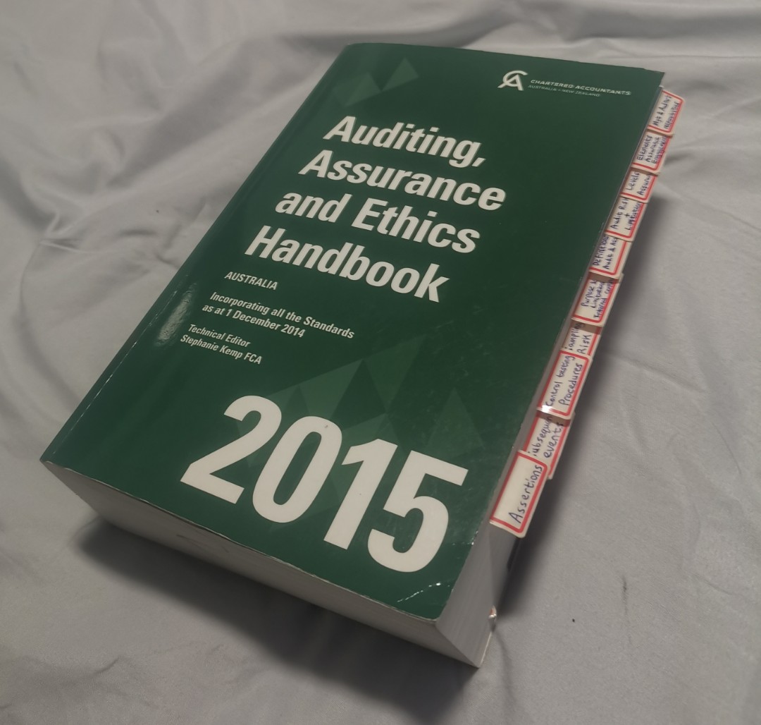 BUS306 Auditing - Handbook, Hobbies & Toys, Books & Magazines ...