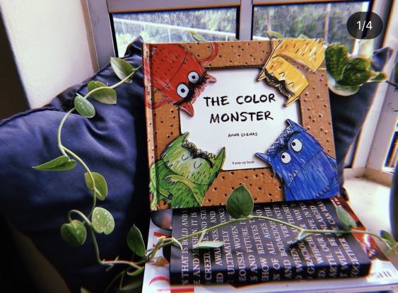 Colour Monster 3D book Anna Llenas, Books & Stationery, Children's ...