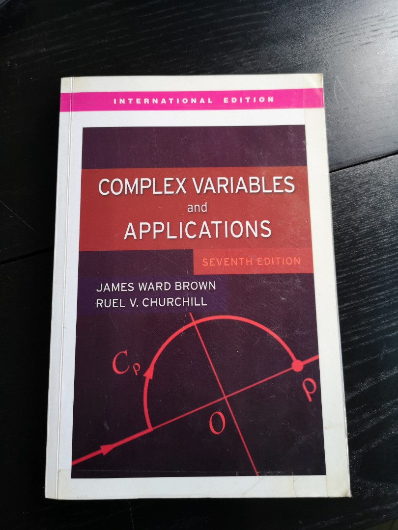 Complex Variables and Applications 7th Edition by James Ward Brown ...