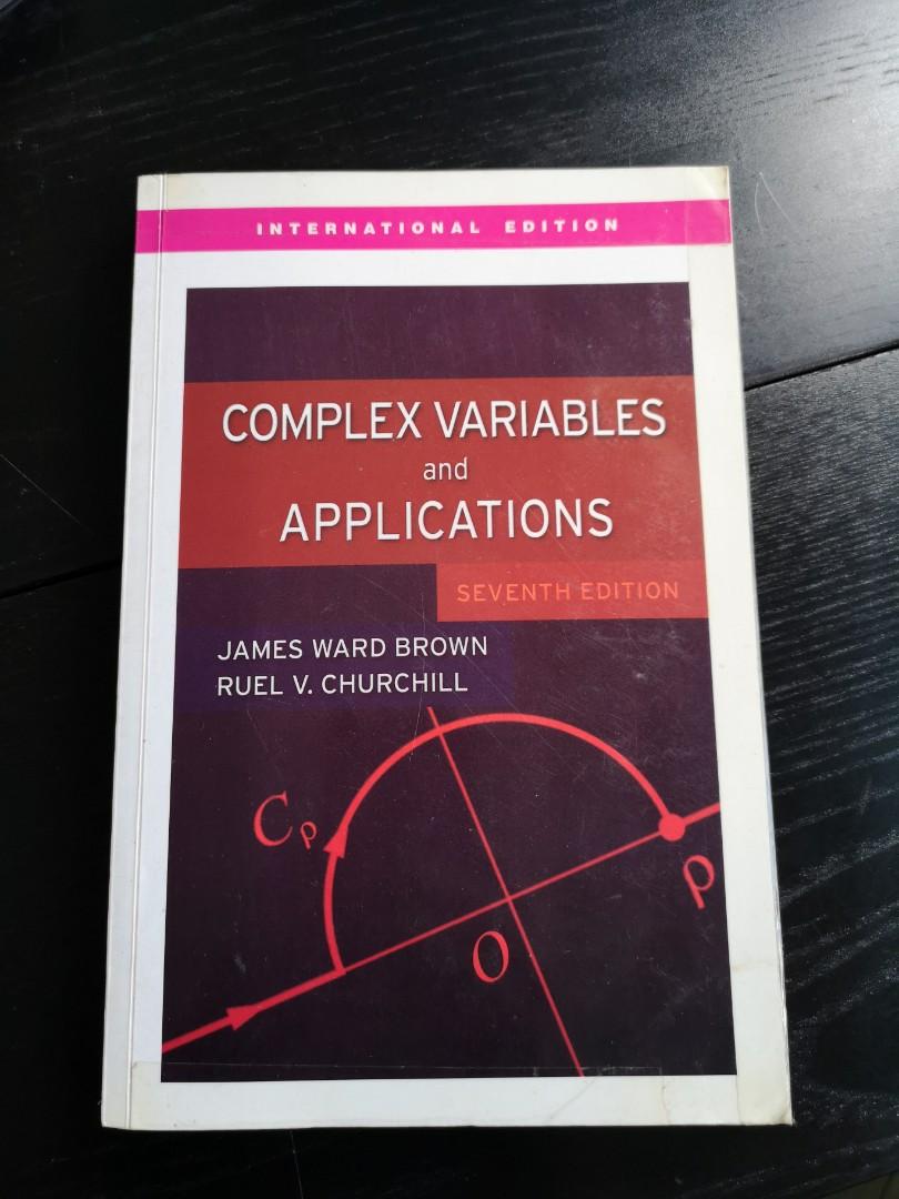 Complex Variables and Applications 7th Edition by James Ward Brown ...