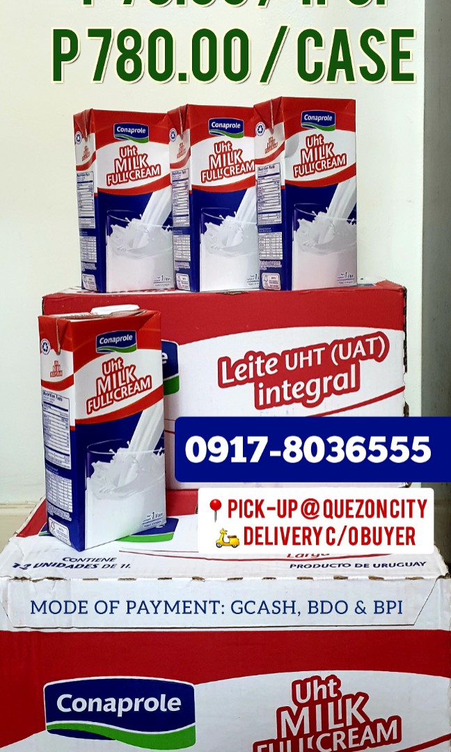 Conaprole Full Cream Milk, Food & Drinks, Fresh Produce on Carousell