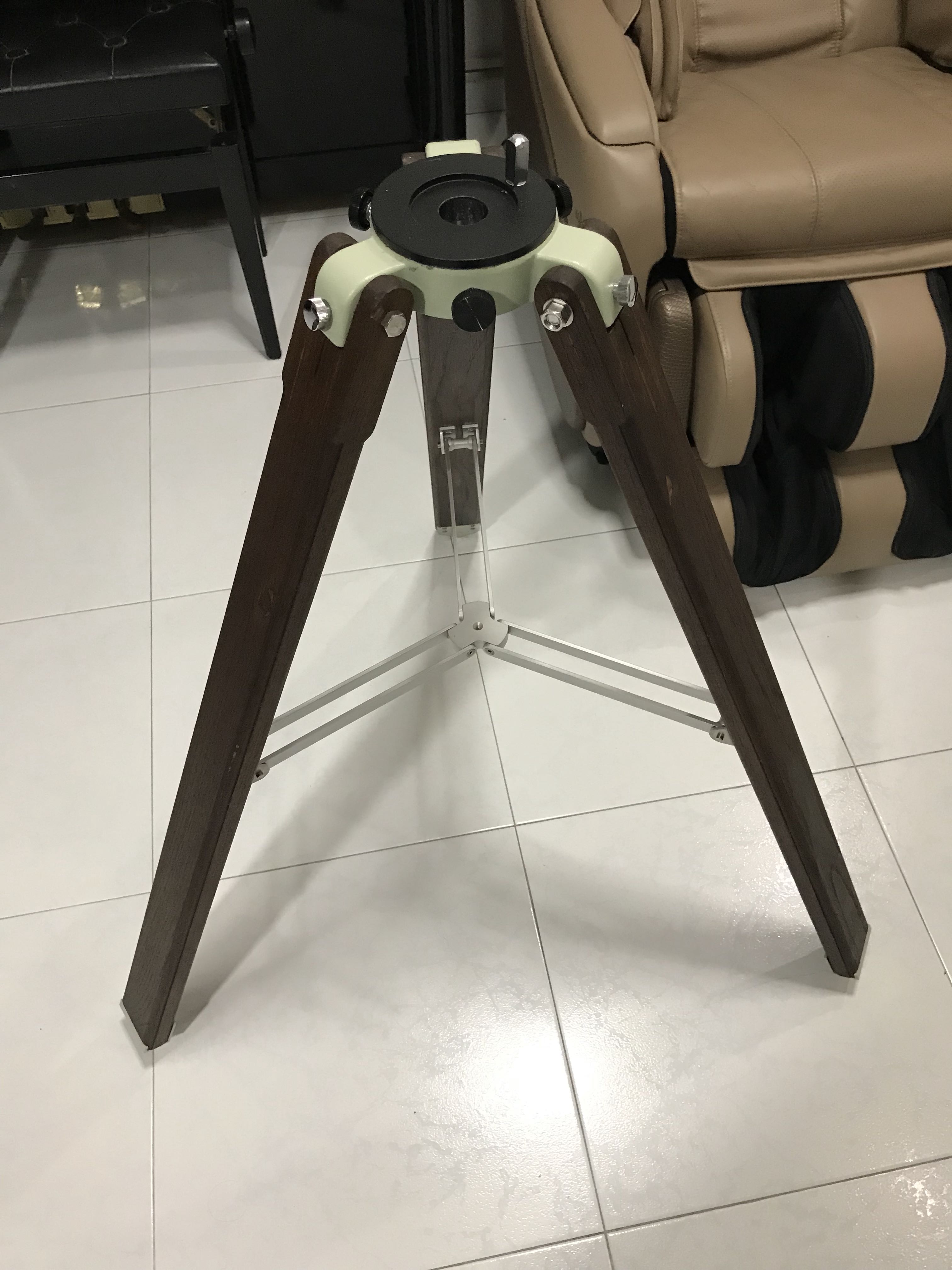 Custom fabricated Teak wood tripod, Photography, Photography ...