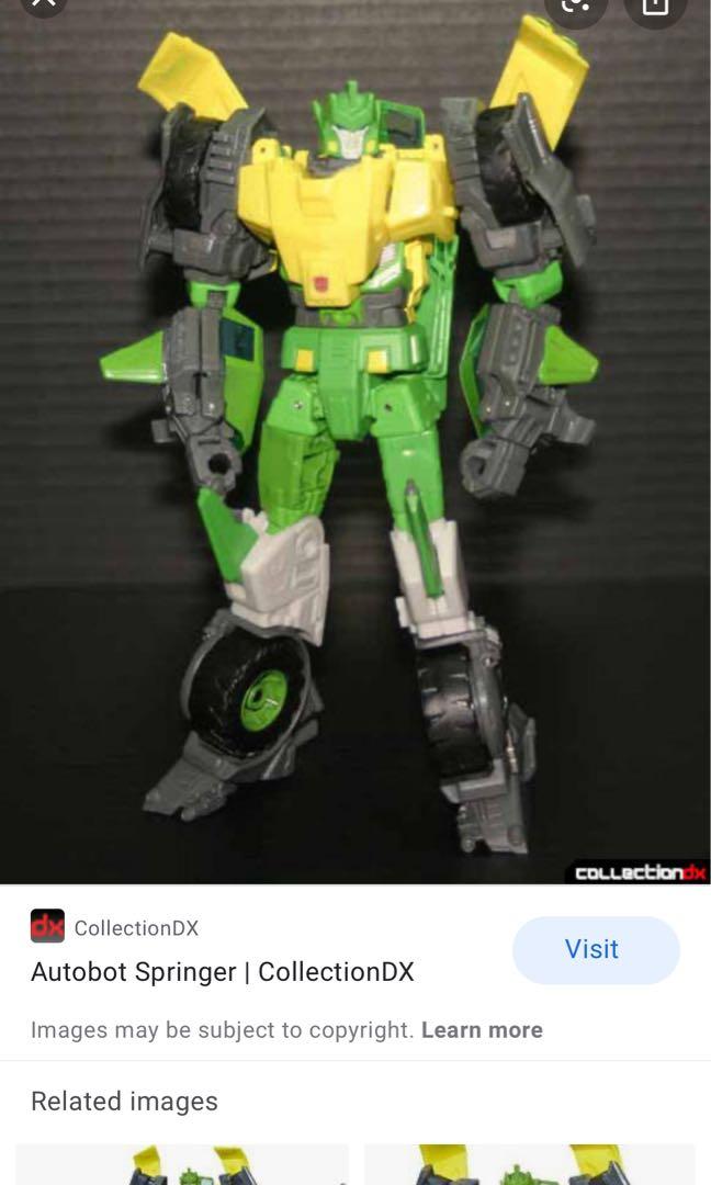 Custom painted transformer springer, Hobbies & Toys, Toys & Games on ...