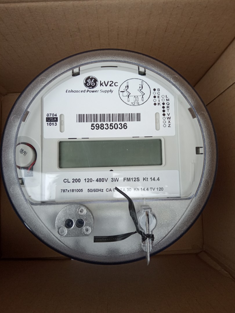 Electric Meter KV2c form 2s, Commercial & Industrial, Construction ...