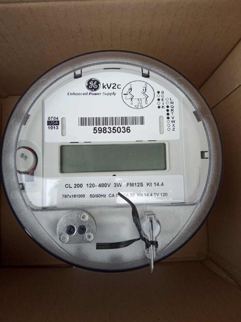 Electric Meter KV2c form 2s, Commercial & Industrial, Construction ...