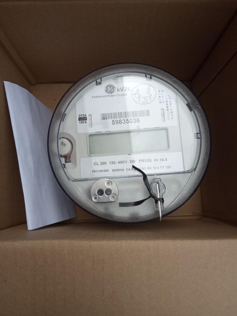 Electric Meter KV2c form 2s, Commercial & Industrial, Construction ...